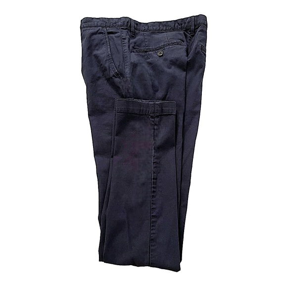Zara | Pants | Zara Man Basic Collectionmens Navy Blue Flat Front Pants ...